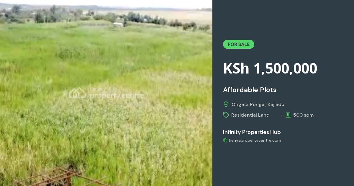 For Sale: Affordable Plots, Rankau Milimani, Ongata Rongai, Kajiado ...